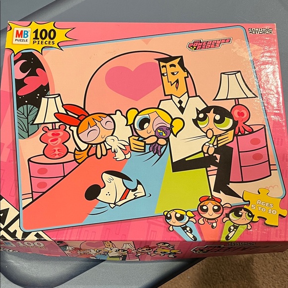 Hasbro | Toys | Vintage Powerpuff Girls Puzzle | Poshmark